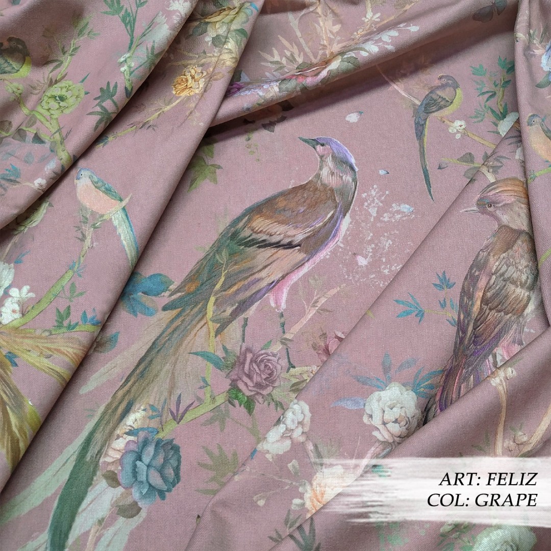 Ткань Feliz Grape Dana Panorama купить в Москве, цена