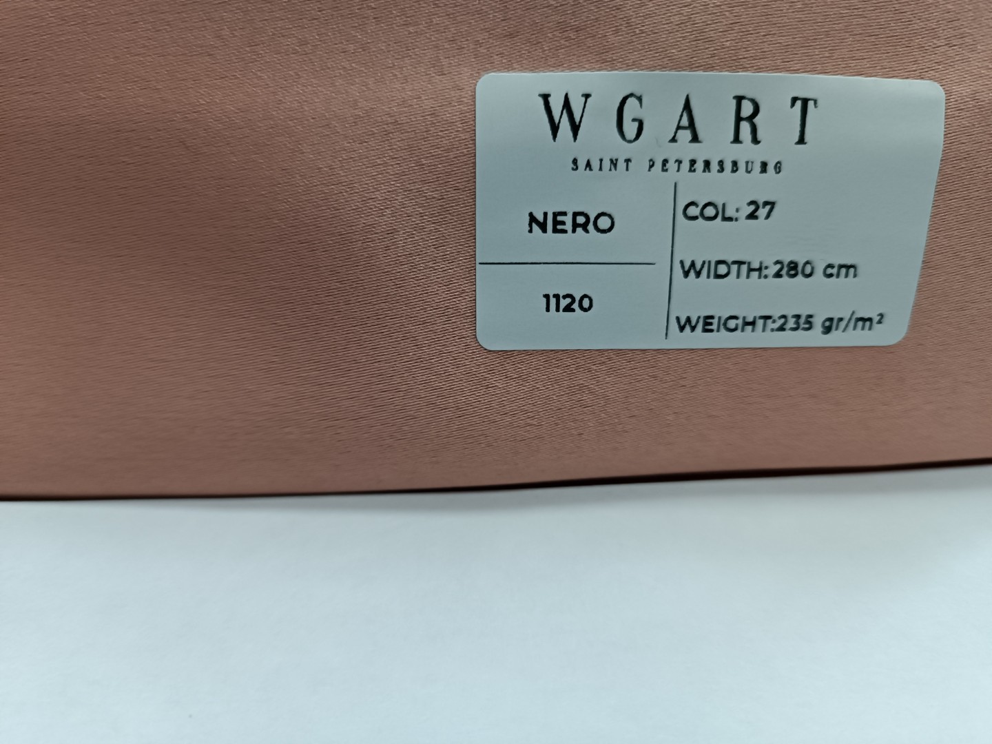 Ткань Nero 27 WGART купить в Москве, цена