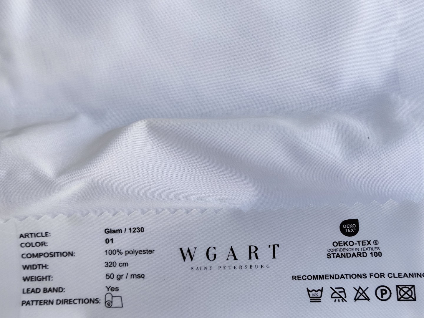 Ткань Glam 01 WGART купить в Москве, цена