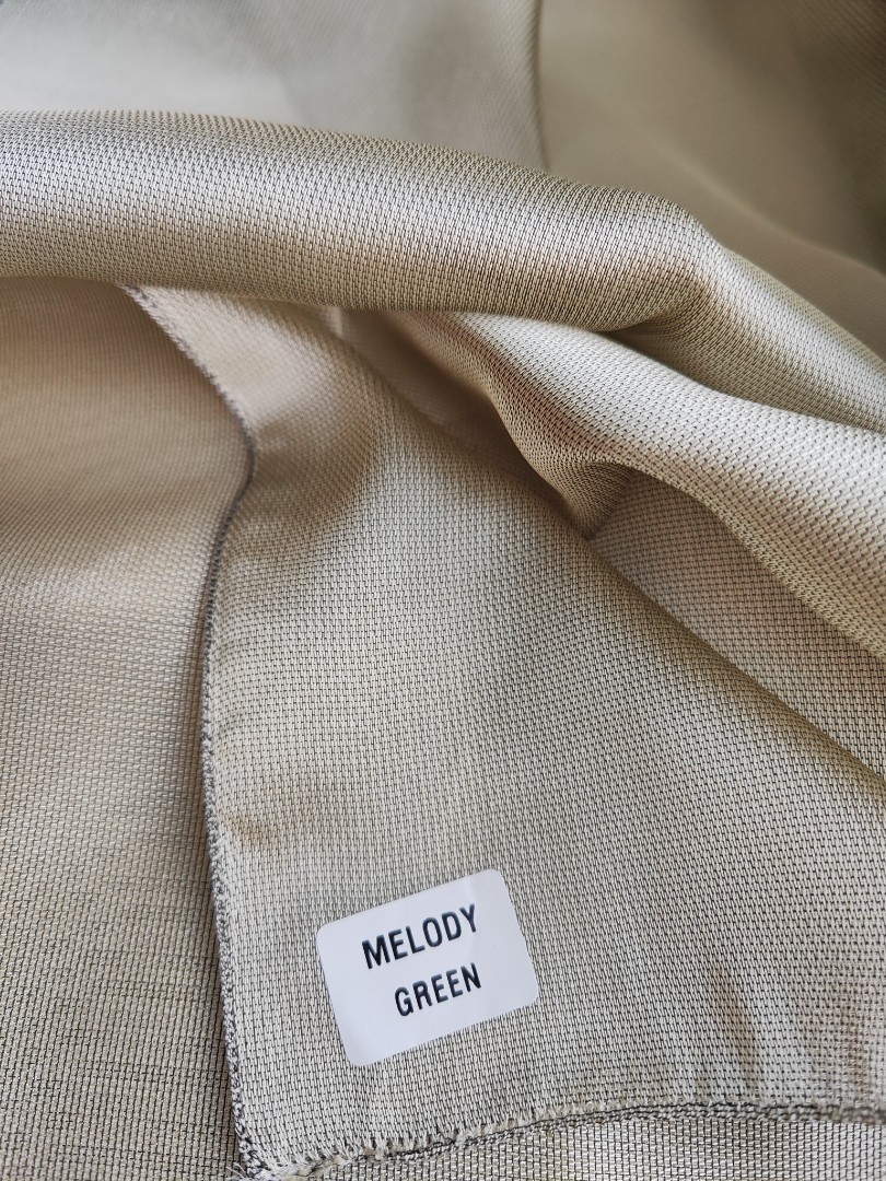 Ткань Melody Green La Luxe купить в Москве, цена