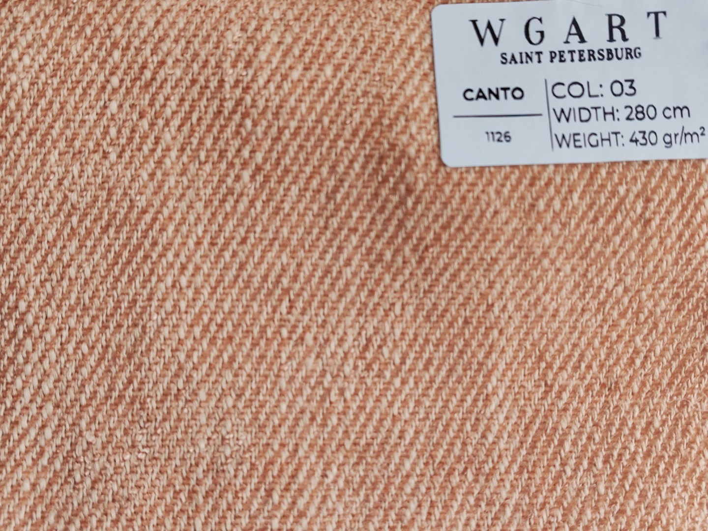 Ткань Canto 03 WGART купить в Москве, цена