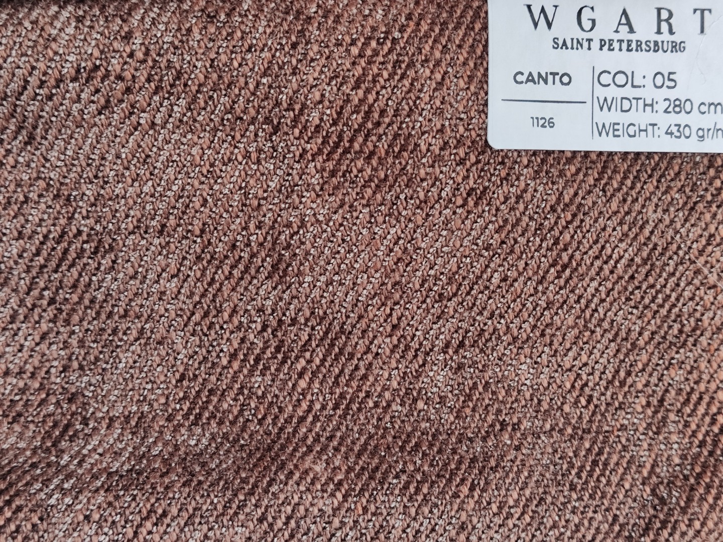 Ткань Canto 05 WGART купить в Москве, цена