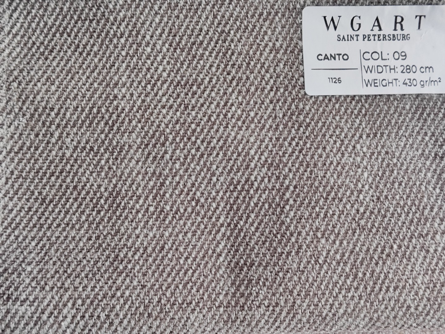 Ткань Canto 09 WGART купить в Москве, цена