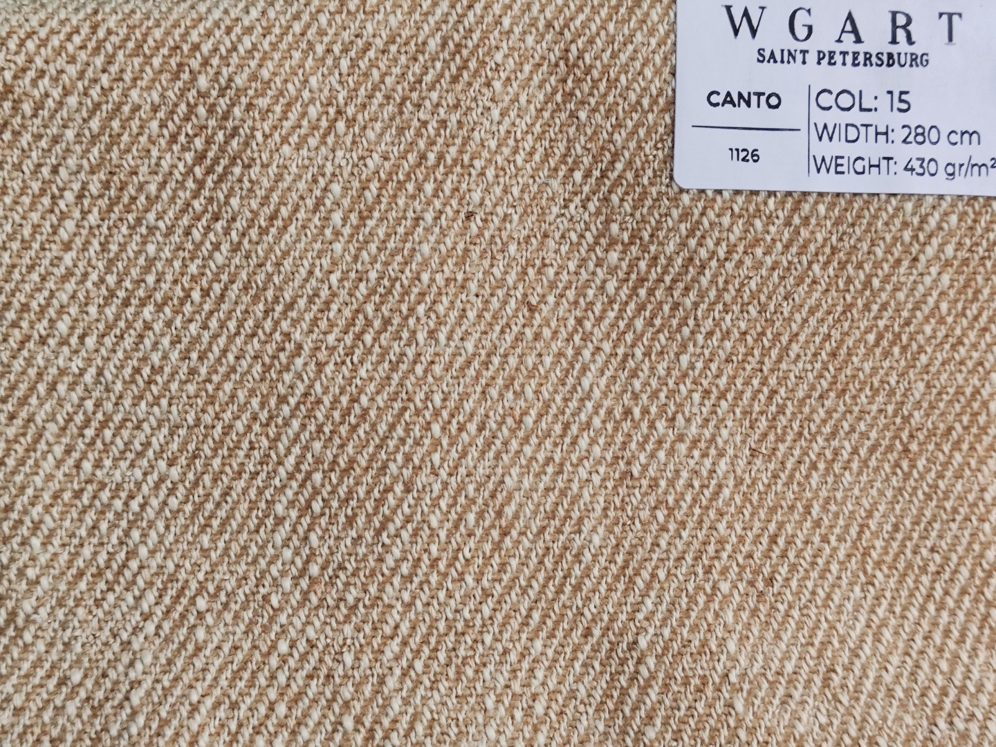 Ткань Canto 15 WGART купить в Москве, цена