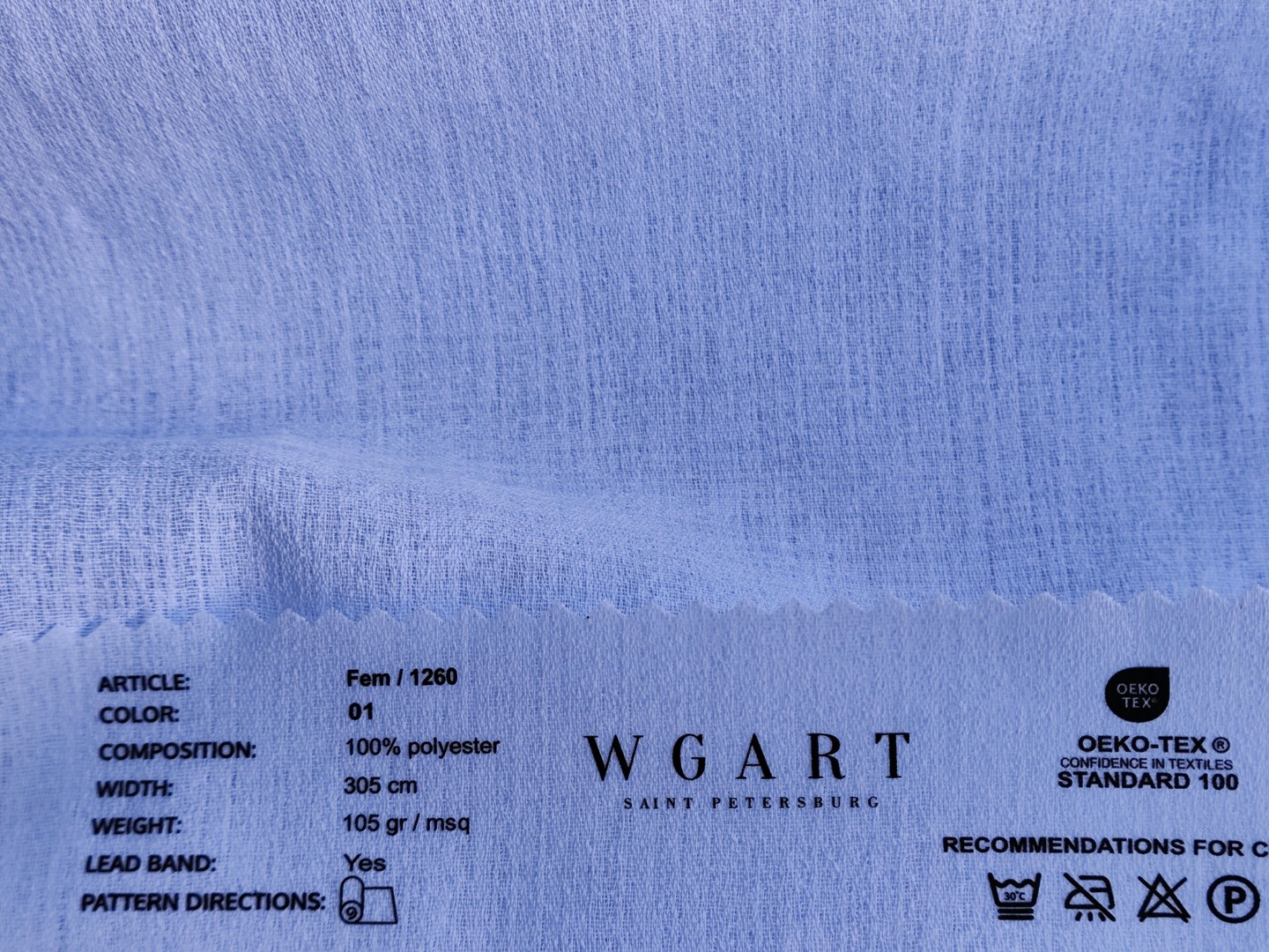Ткань Fem 01 WGART купить в Москве, цена