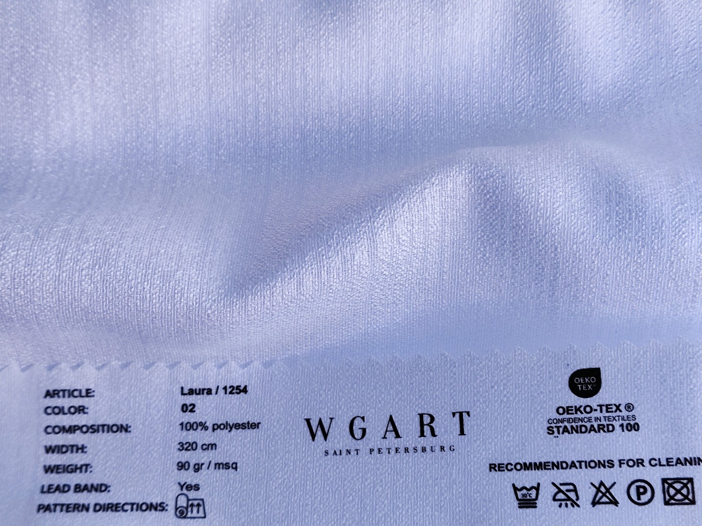 Ткань Laura 02 WGART купить в Москве, цена