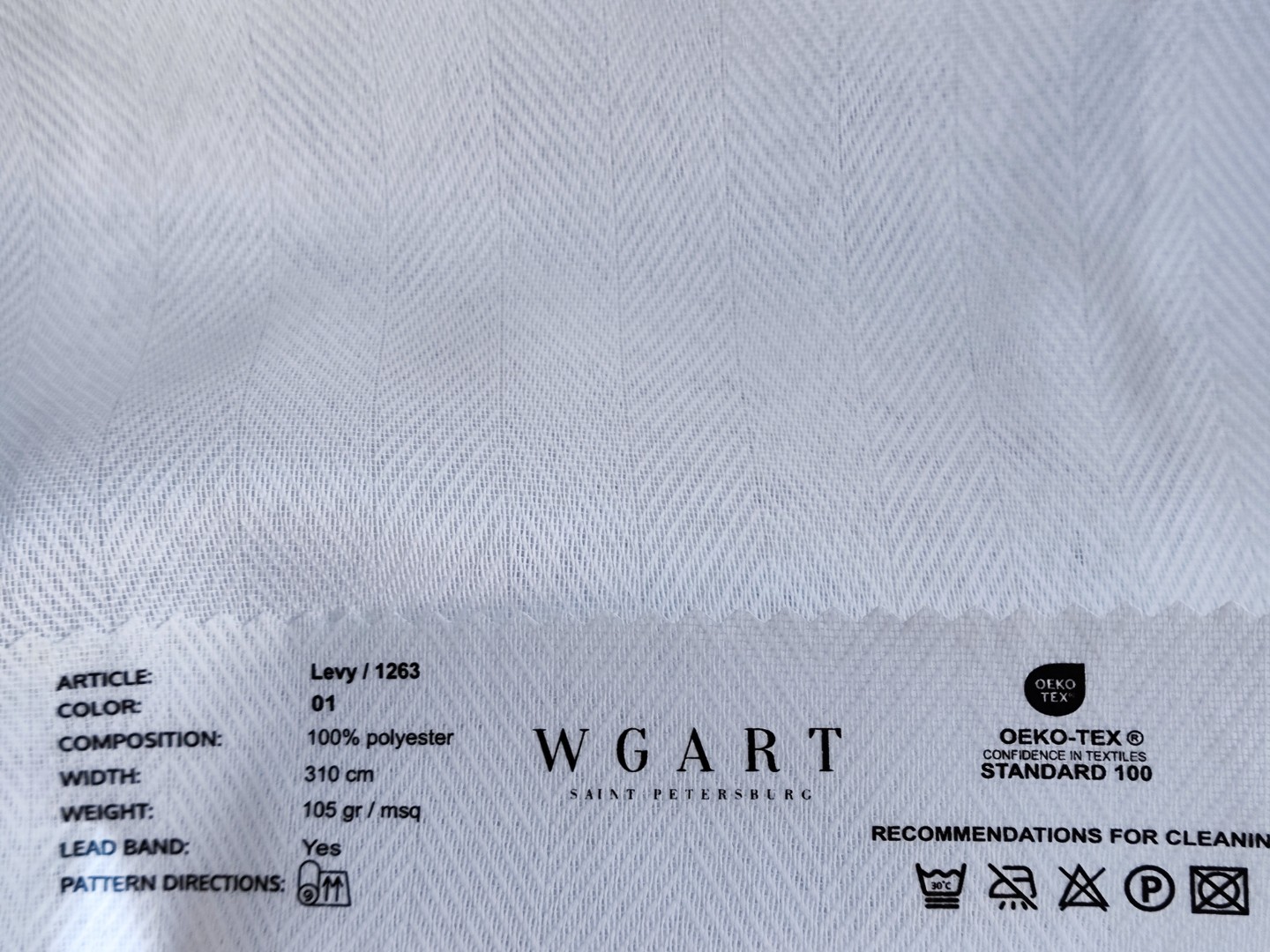 Ткань Levy 01 WGART купить в Москве, цена