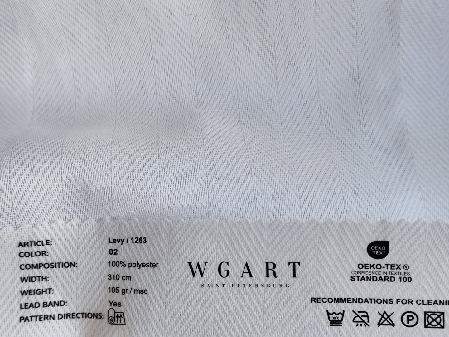 Ткань Levy 02 WGART купить в Москве, цена