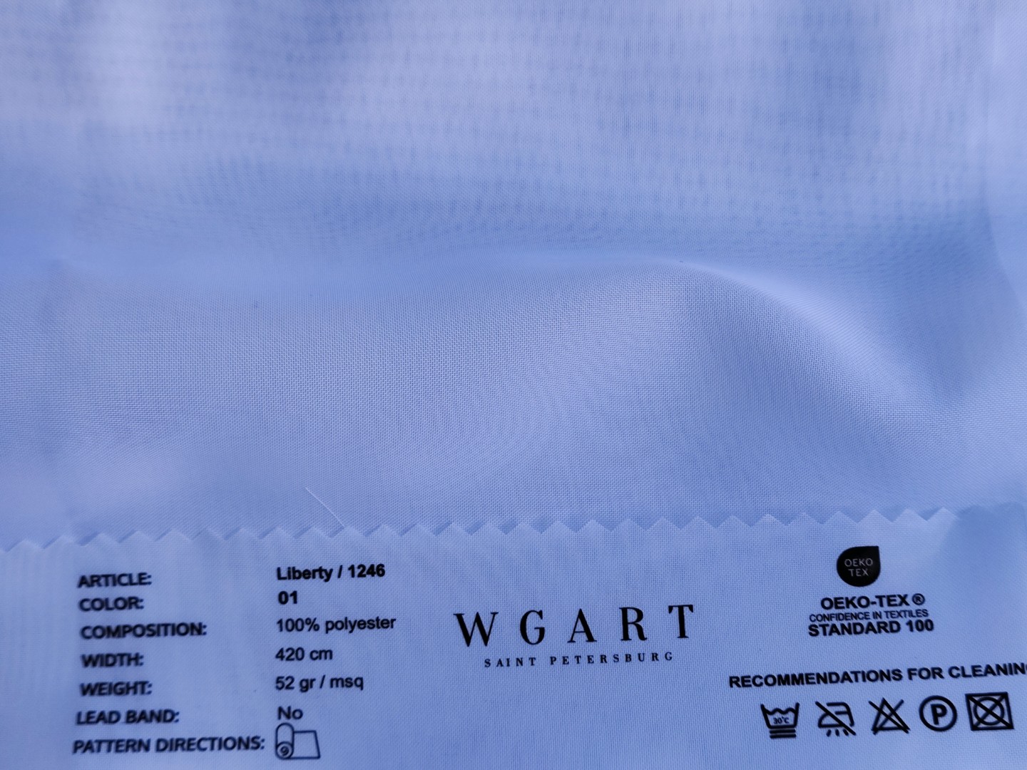 Ткань Liberty 01 WGART купить в Москве, цена