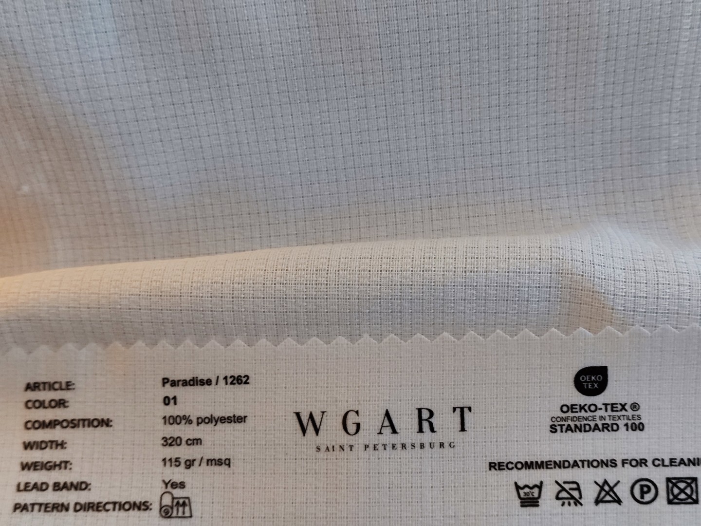 Ткань Paradise 01 WGART купить в Москве, цена